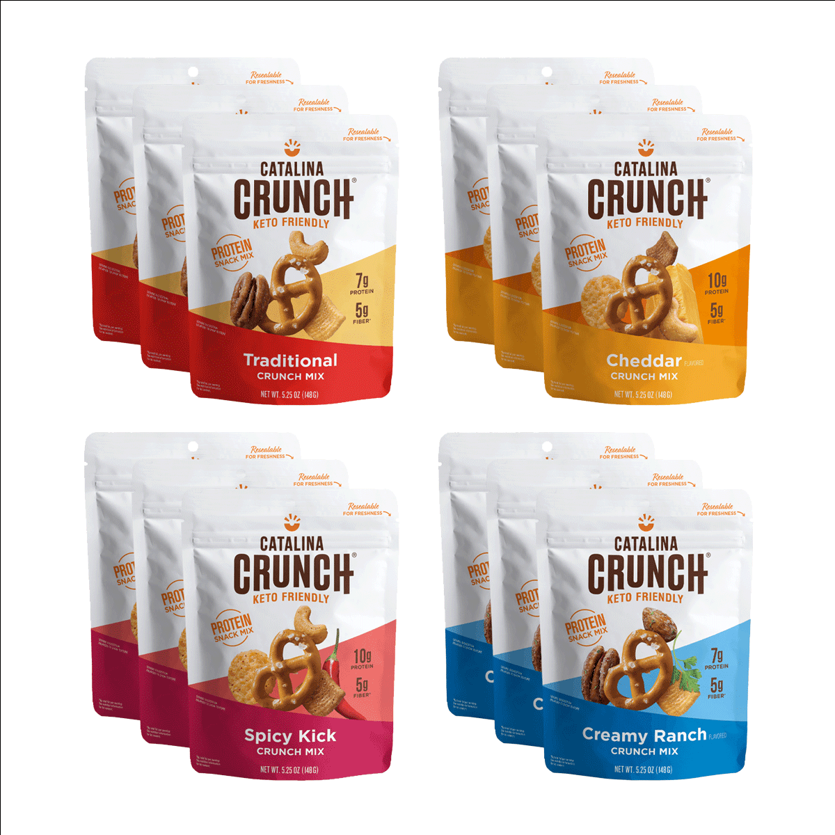 Crunch Mix Snack Mix 12-Pack | Catalina Crunch